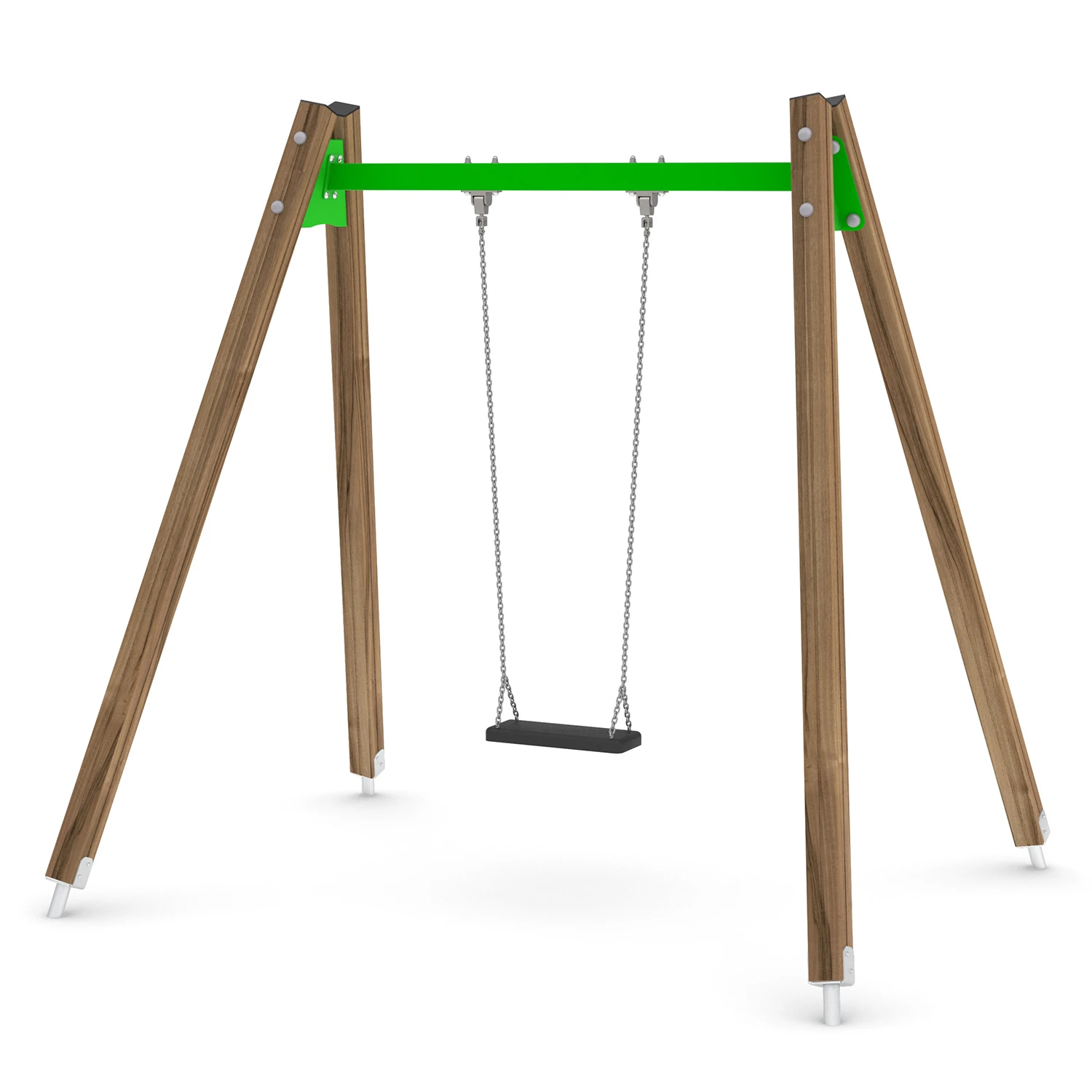 Coloured Single Swing | Morti Sport & Play Equipment