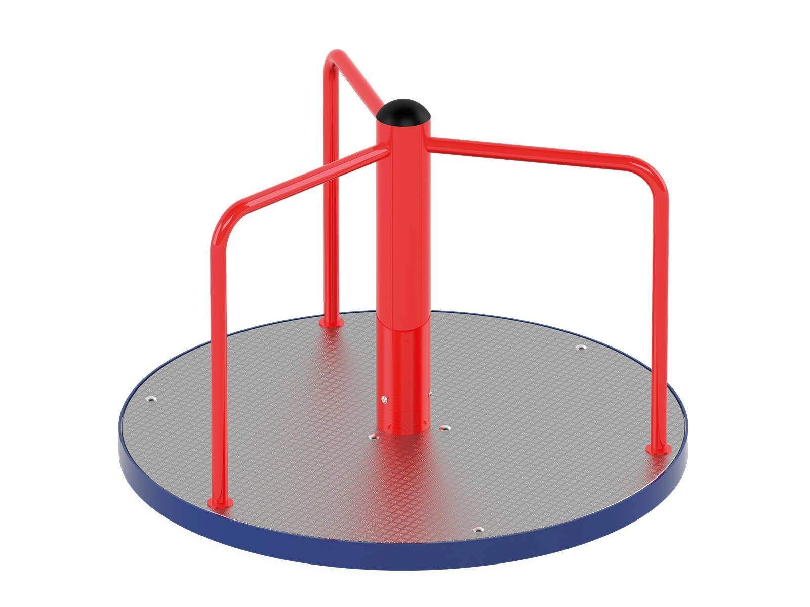 Small 3 Handled Red Roundabout | Morti Sport & Play Equipment
