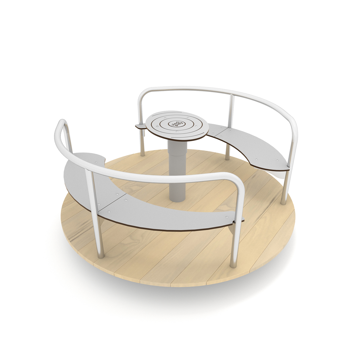 8 Seater Wooden Roundabout | Morti Sport & Play Equipment