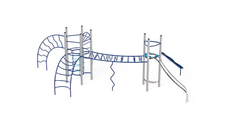 Medium-Sized Steel Climbing Play Structure 2 | Morti Sport & Play Equipment