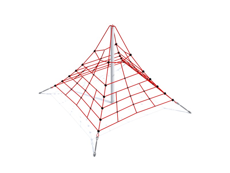 Climbing Net Pyramid Structure 3 | Morti Sport & Play Equipment