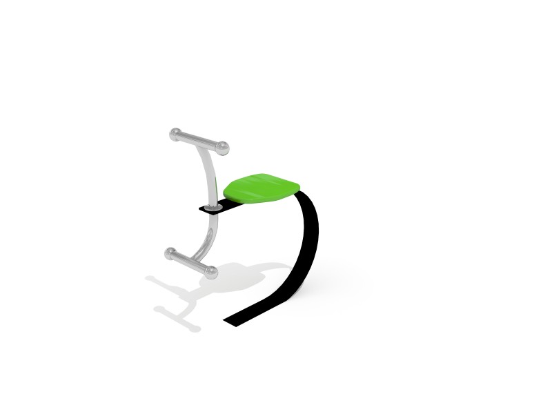 Handled Green Spring Rider | Morti Sport & Play Equipment