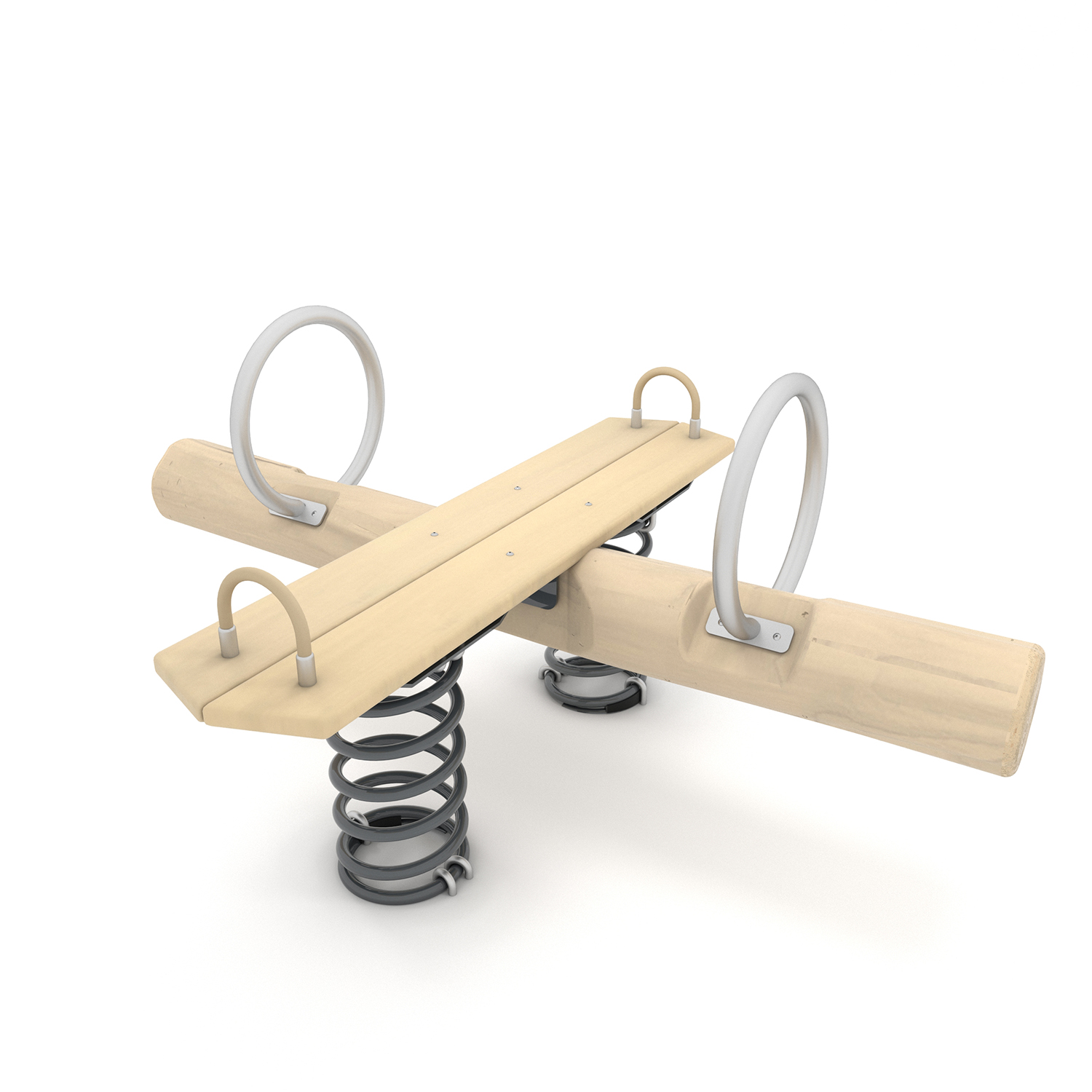 Robinia Wood Plane Spring Rider 2 | Morti Sport & Play Equipment