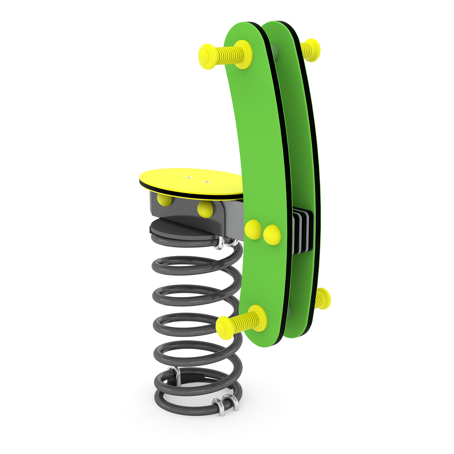 Vertical Handled Spring Rider | Morti Sport & Play Equipment