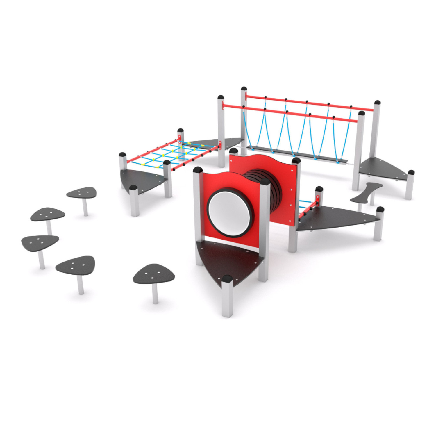 Full Obstacle Course 1 | Morti Sport & Play Equipment