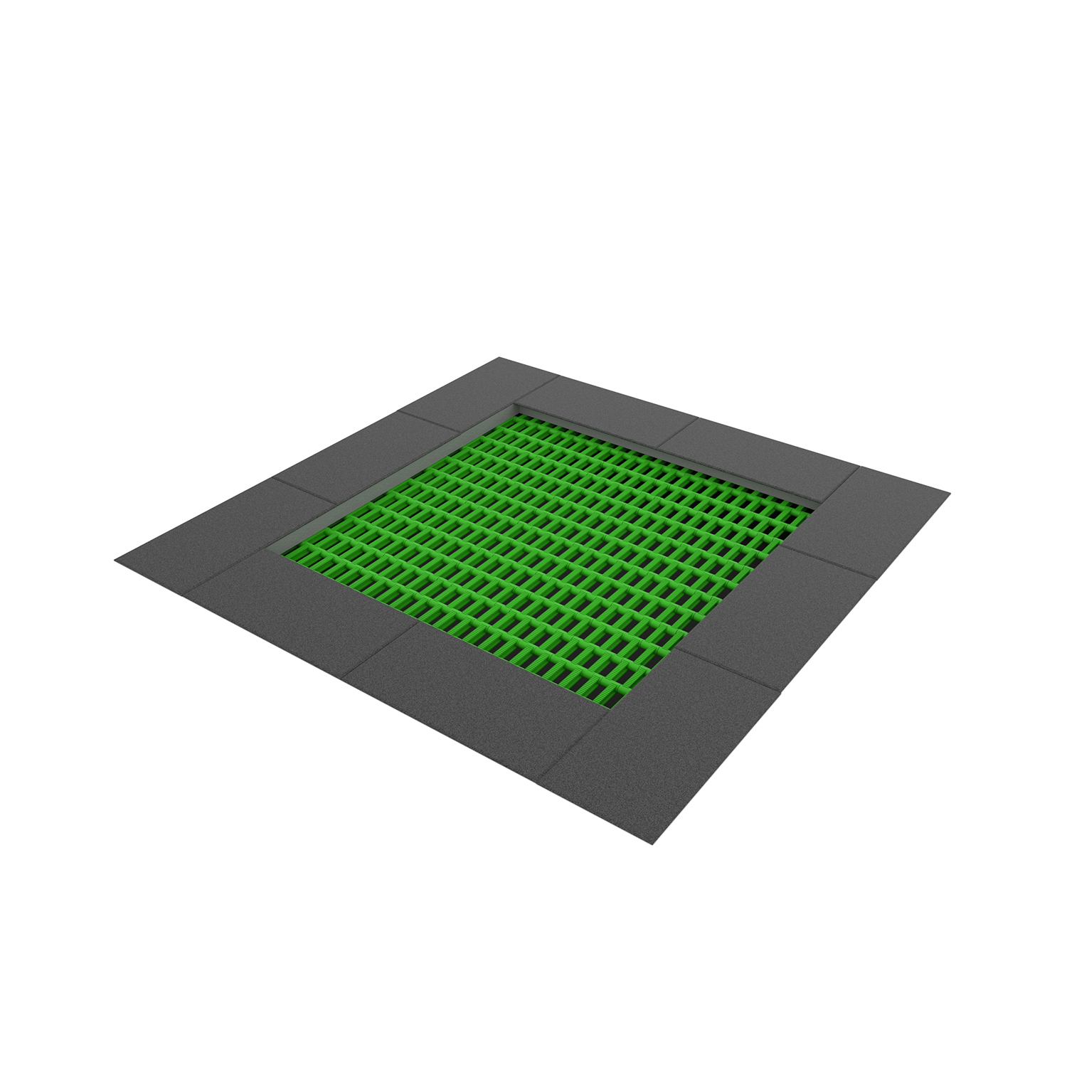 Small Square Trampoline | Morti Sport & Play Equipment