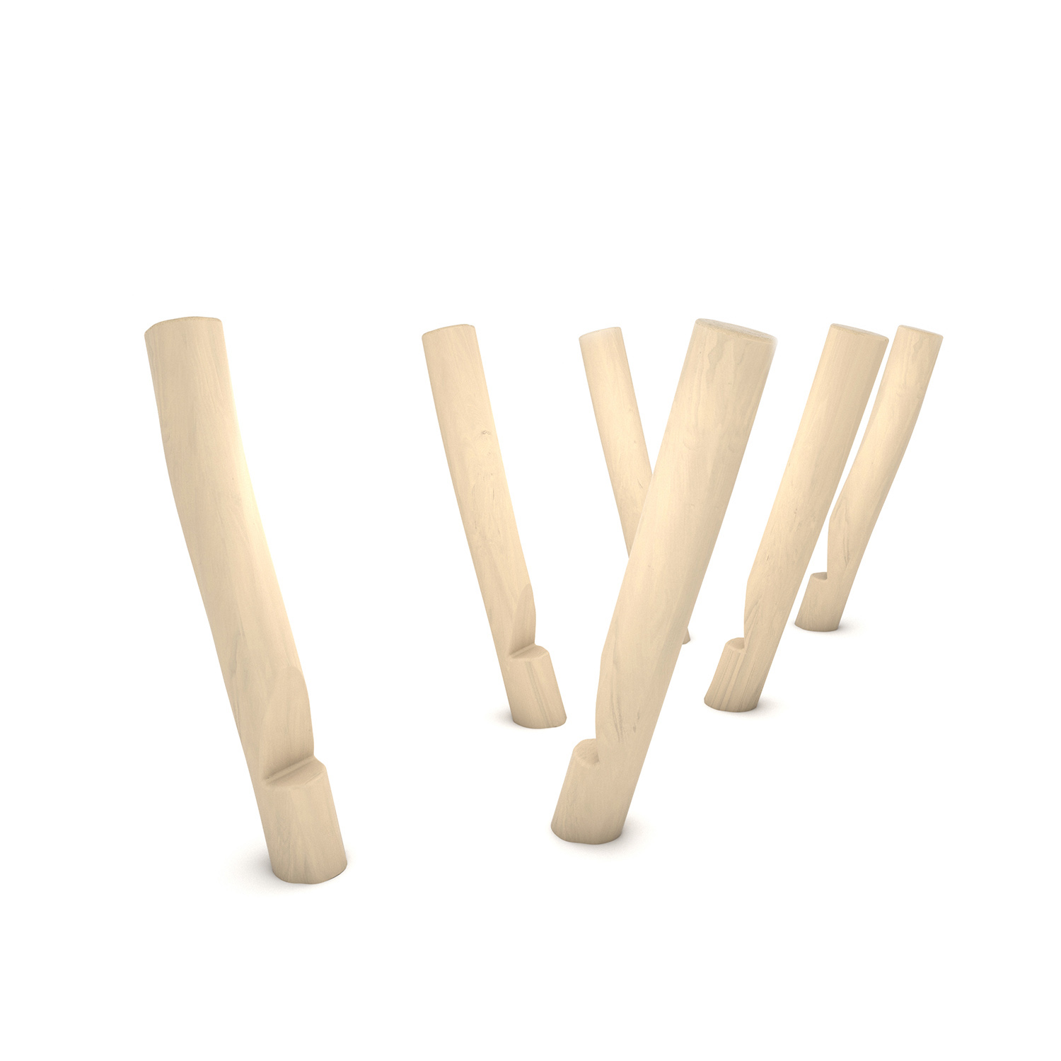 Wooden Balance Poles | Morti Sport & Play Equipment