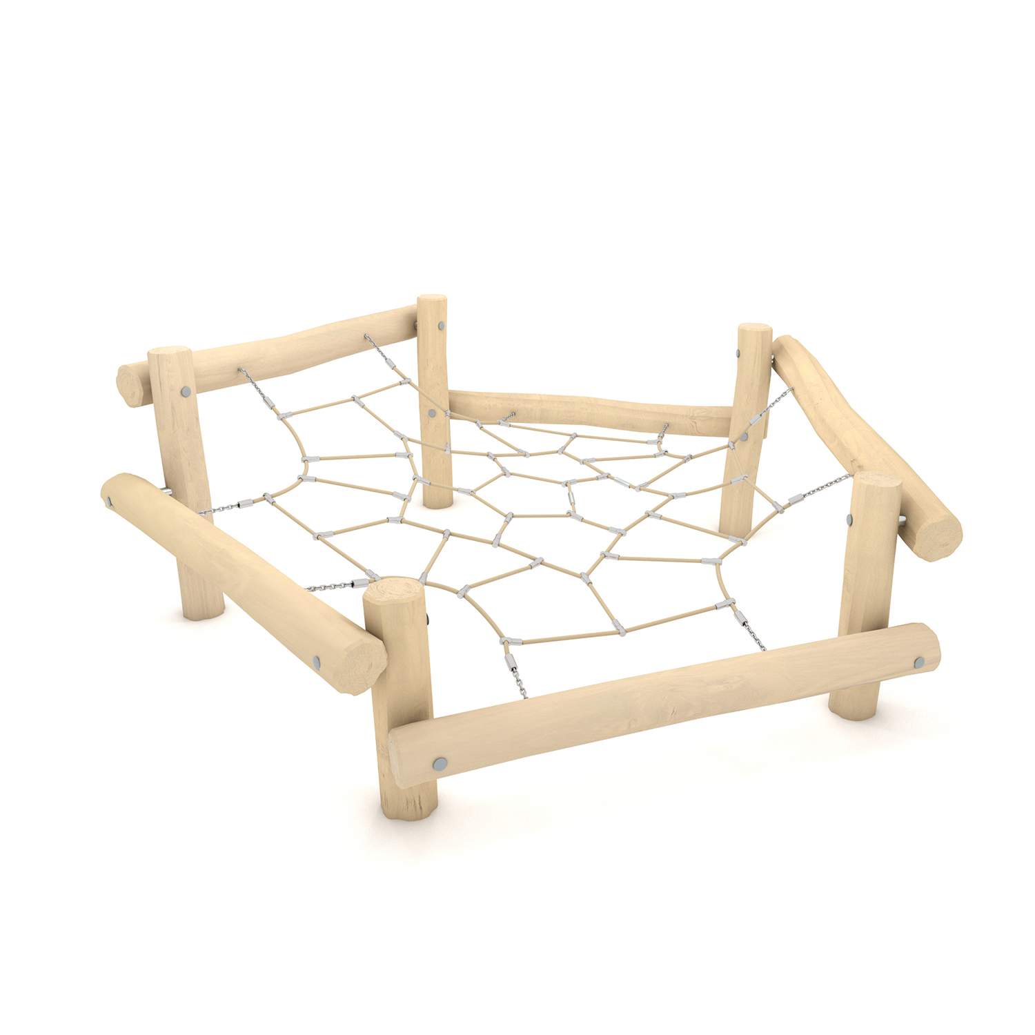 Wooden Webbed Playnet | Morti Sport & Play Equipment