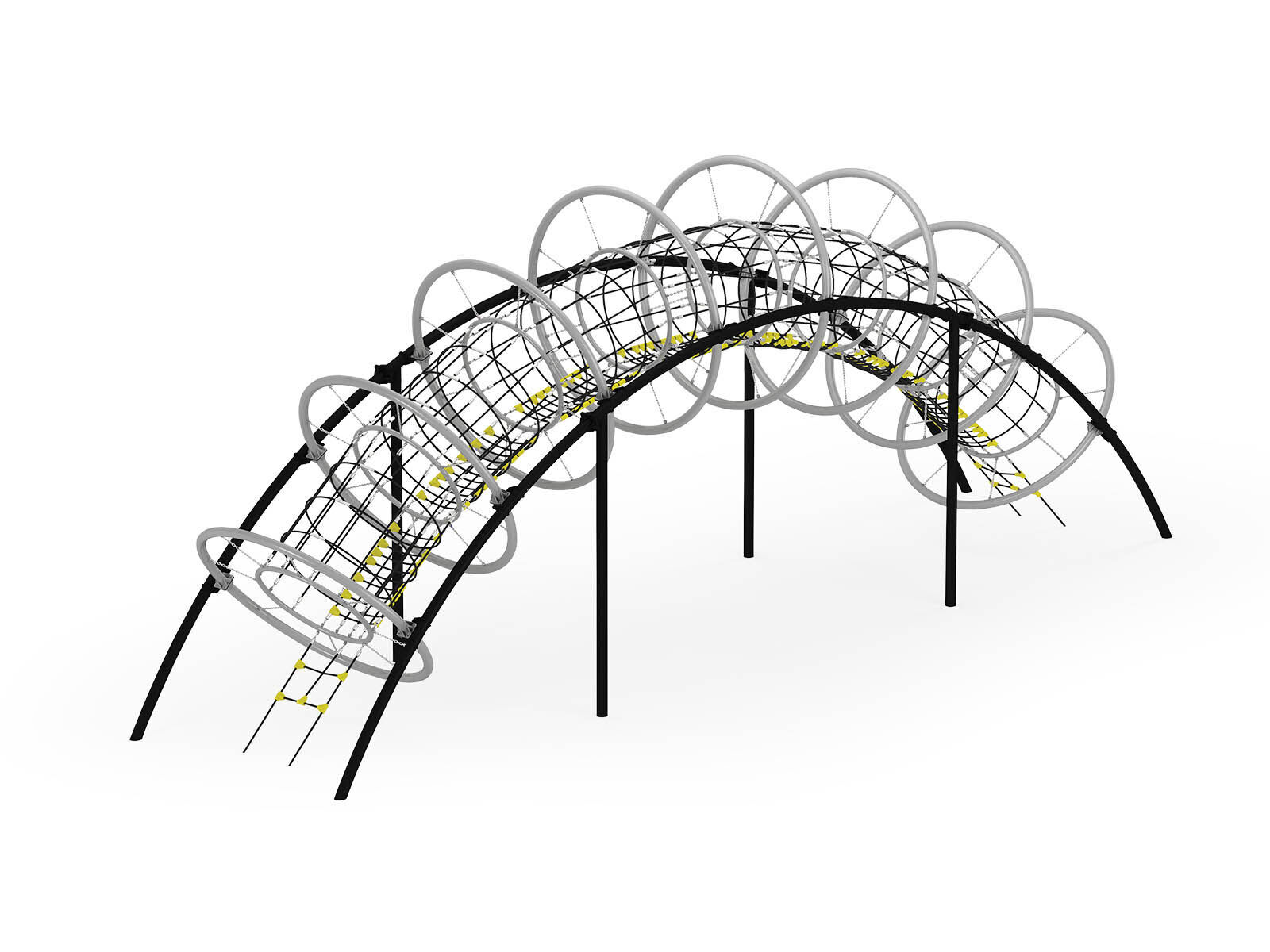 Serpentine Tunnel Play Structure | Morti Sport & Play Equipment