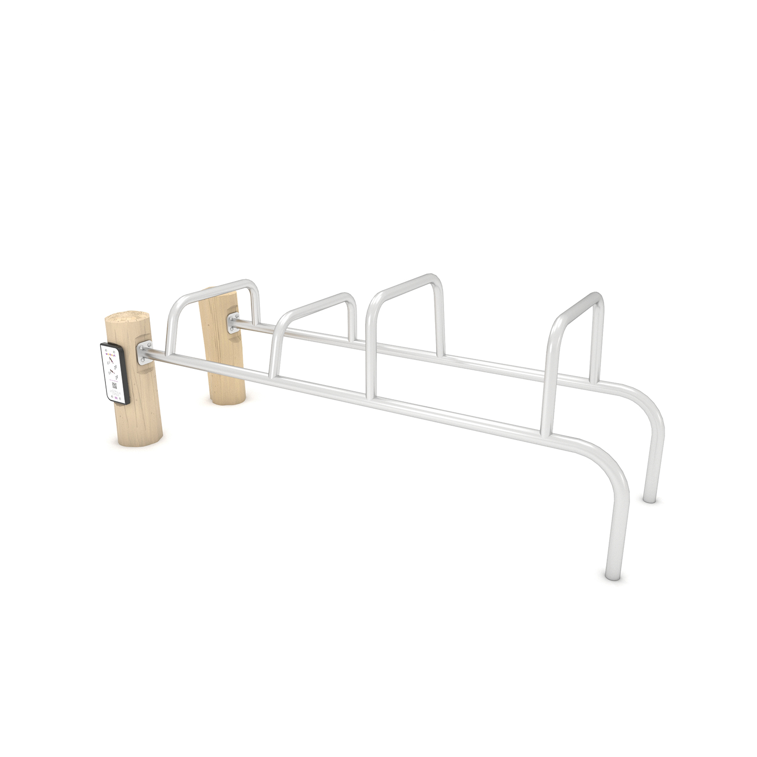 Wooden Push Up Station 1 | Morti Sport & Play Equipment