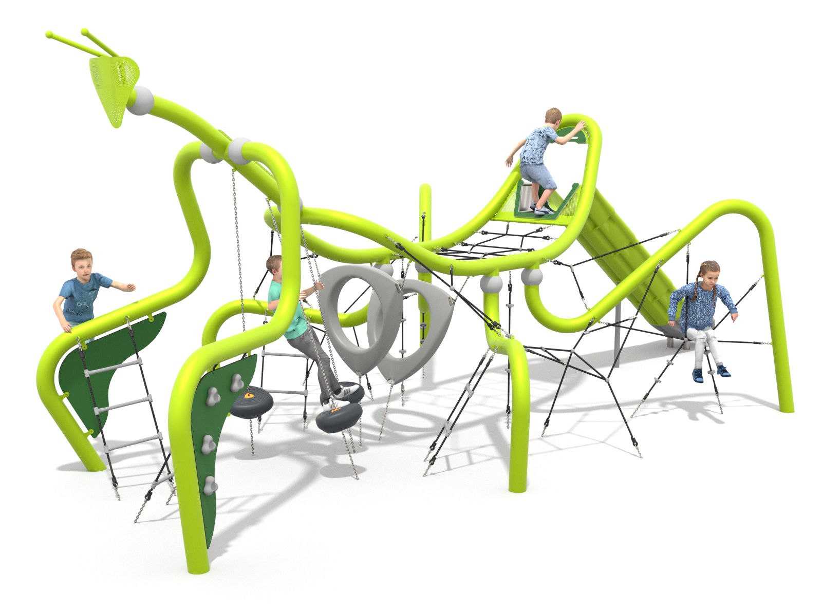 Grasshopper Climbing Frame | Morti Sport & Play Equipment