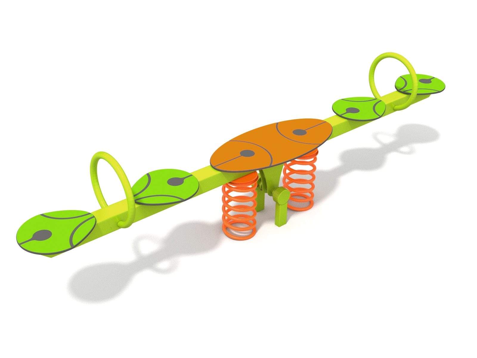 4 Seater Spring Seesaw | Morti Sport & Play Equipment