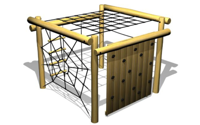 Robinia Square Climbing System | Morti Sport & Play Equipment