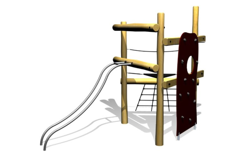 Robinia Triangular Climbing Tower | Morti Sport & Play Equipment
