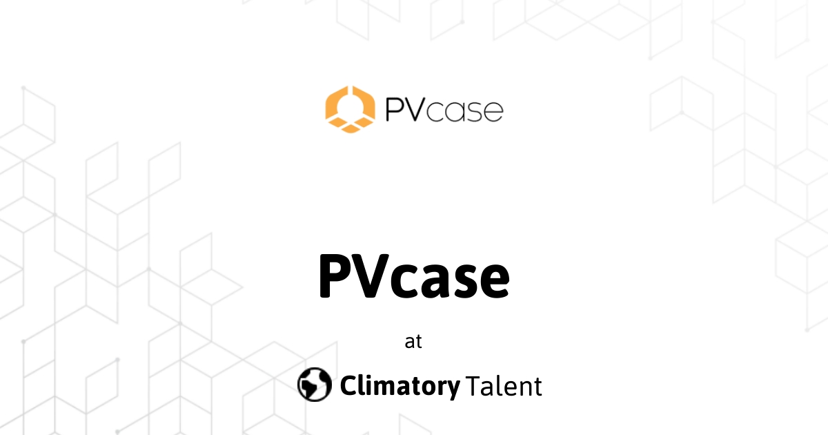 🍀 Learn more about PVcase | Climatory Talent