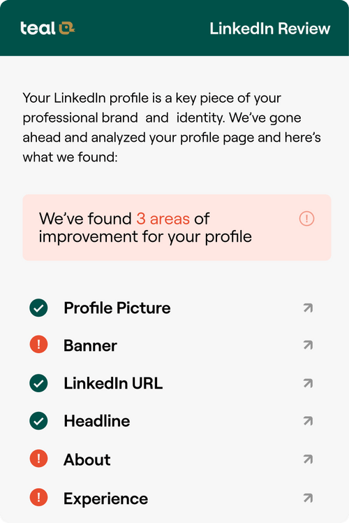 LinkedIn Profile Review with a Chrome Extension