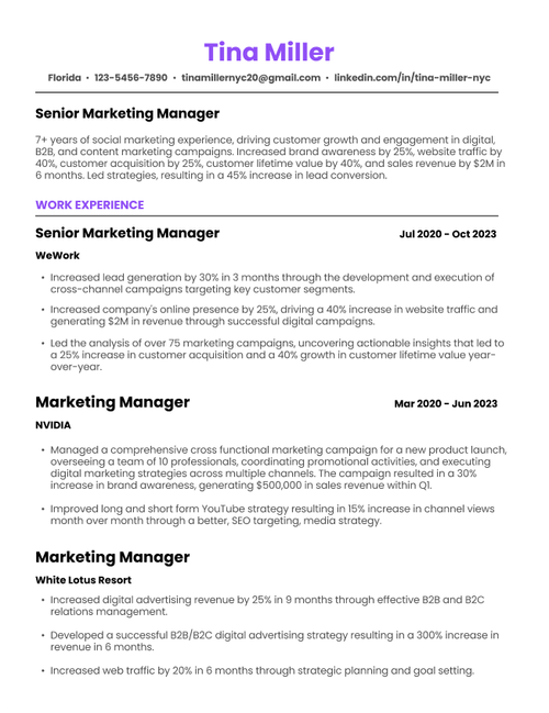 100+ Free Resume Templates for Job Seekers | Explore Templates by Style ...