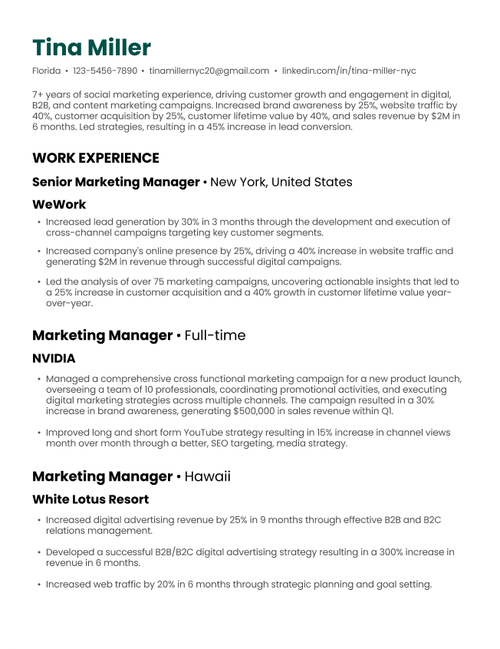 100+ Free Resume Templates for Job Seekers | Explore Templates by Style ...