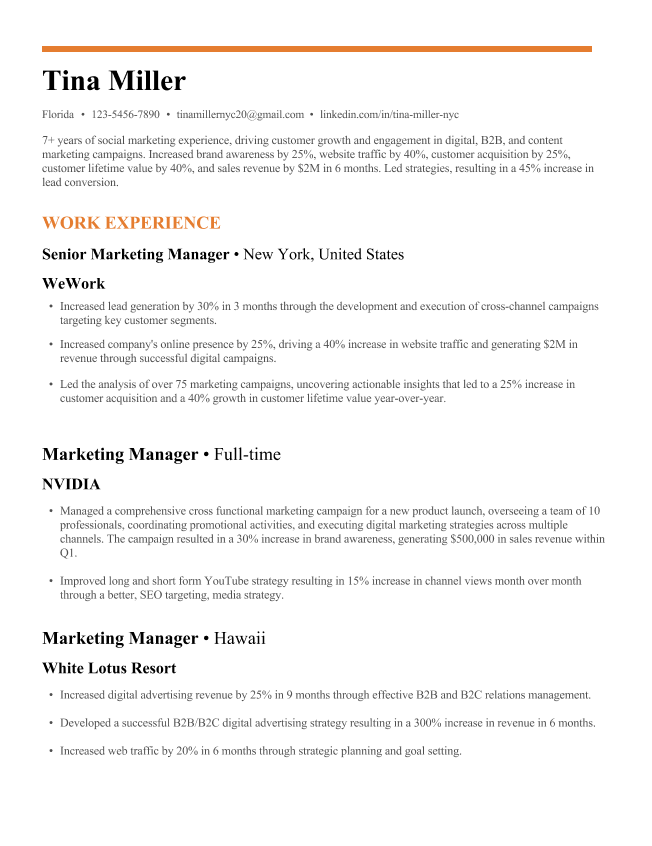 100+ Free Resume Templates for Job Seekers | Explore Templates by Style ...