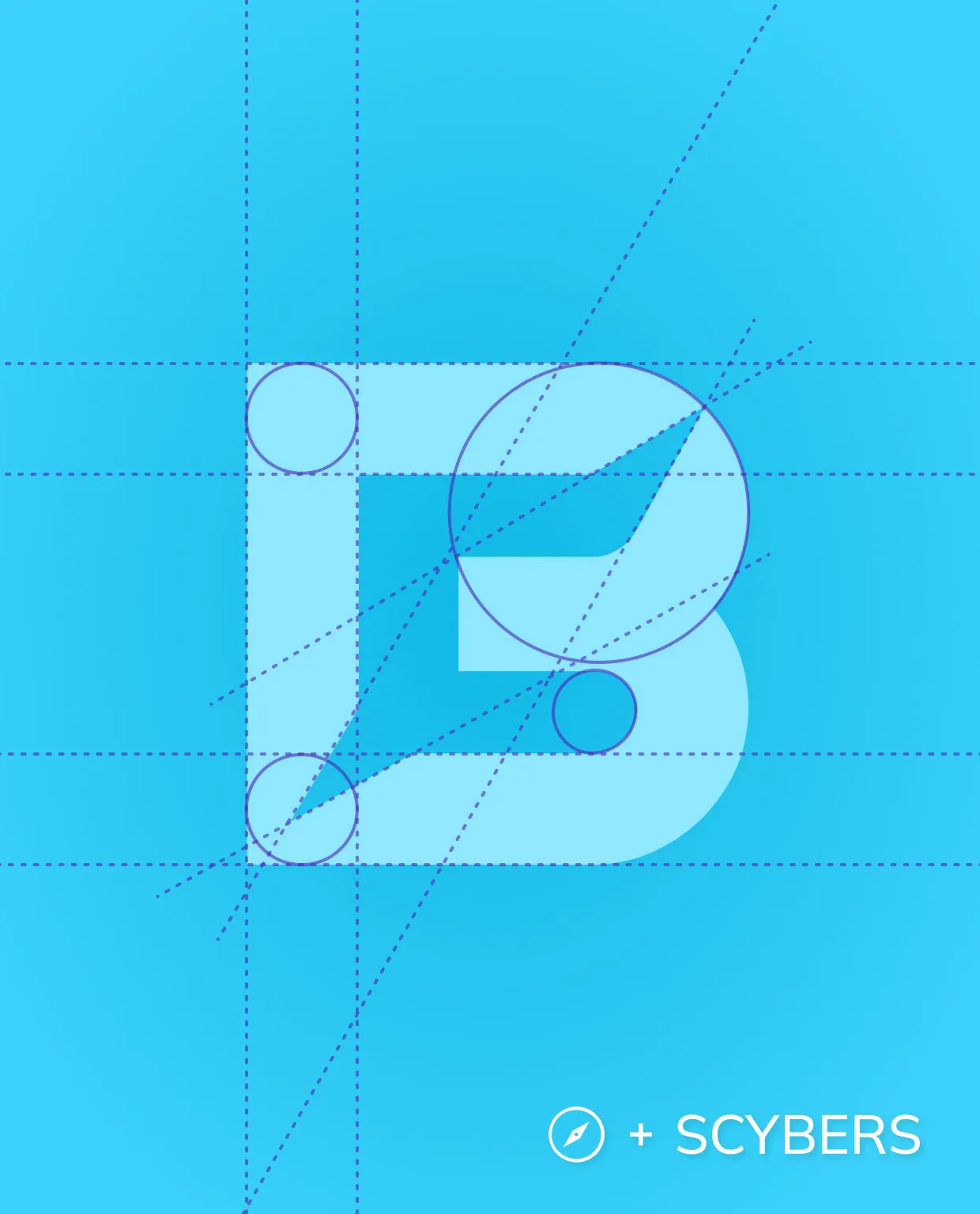 Scybers corporate branding - Amplifyn design