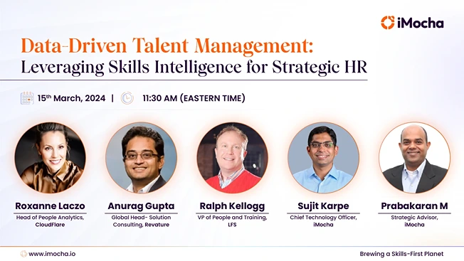 Data-Driven Talent Management Webinar with Skills-First Approach
