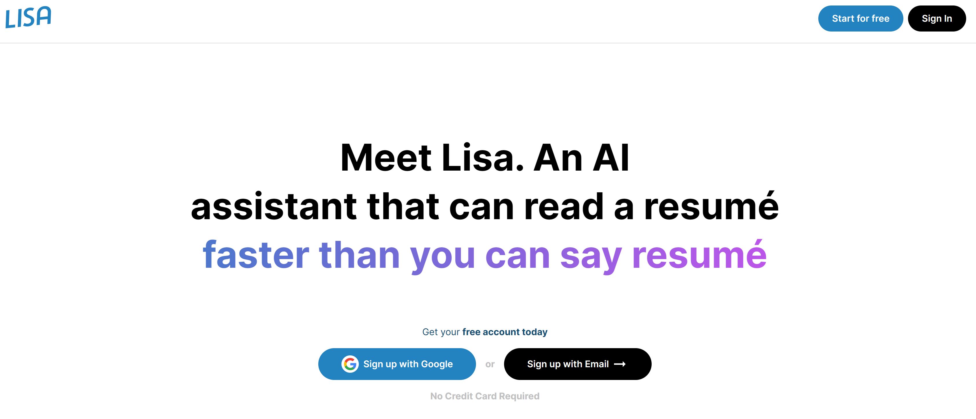 How Lisa Recruiter earns - Startups.fyi