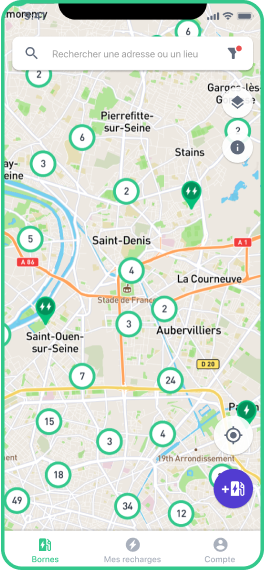 Une app pour trouver les bornes de recharge dans votre région - Electromaps