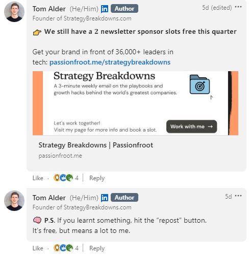 Friday Feature: Strategy Breakdowns