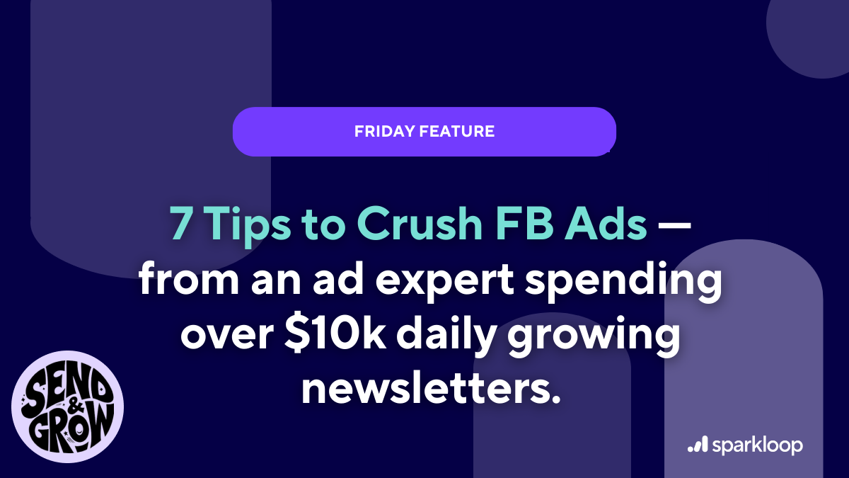 Friday Feature: Gunnar Holm (FB Ad Expert @ GrowJoy.co)