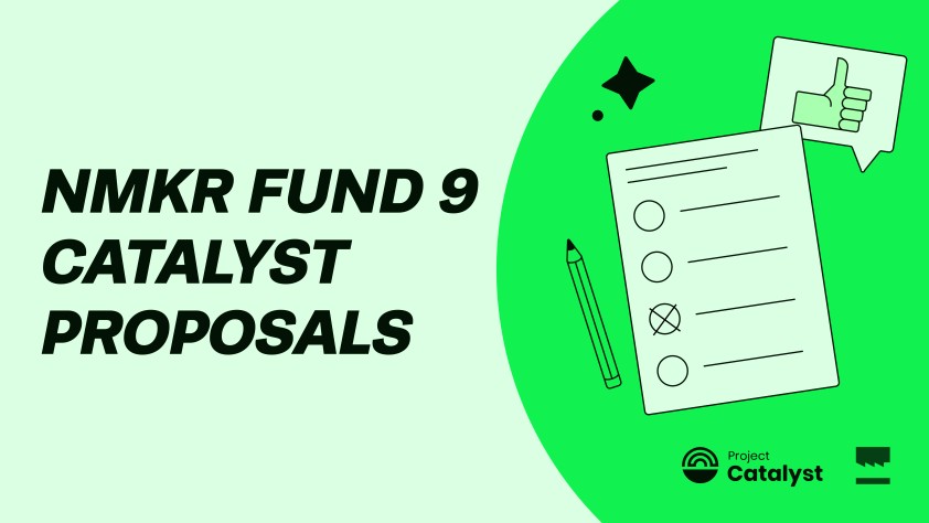 NMKR: Supporting Project Catalyst and the Community