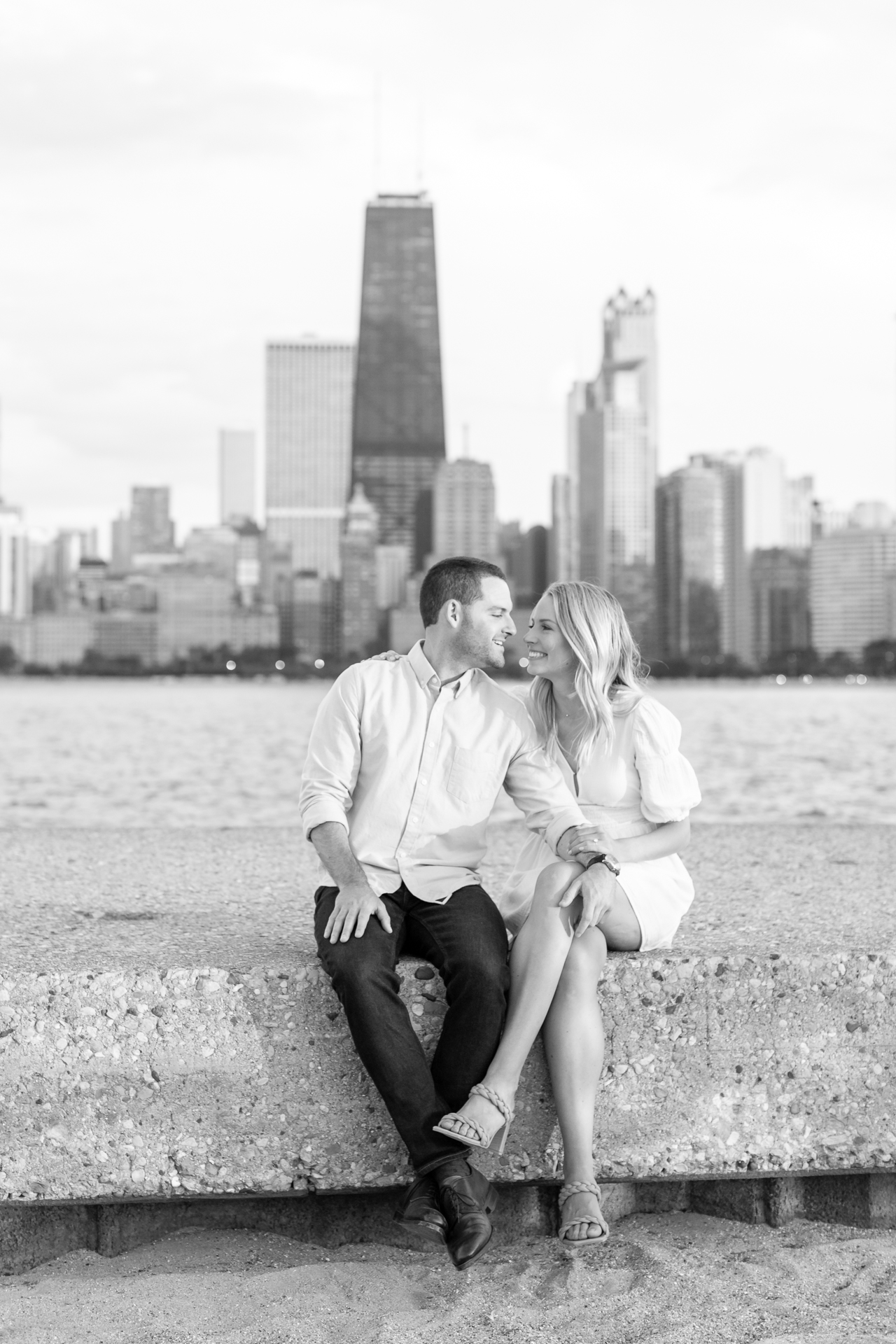 Lincoln Park and North Avenue Beach Engagement Session | Katie & Max ...