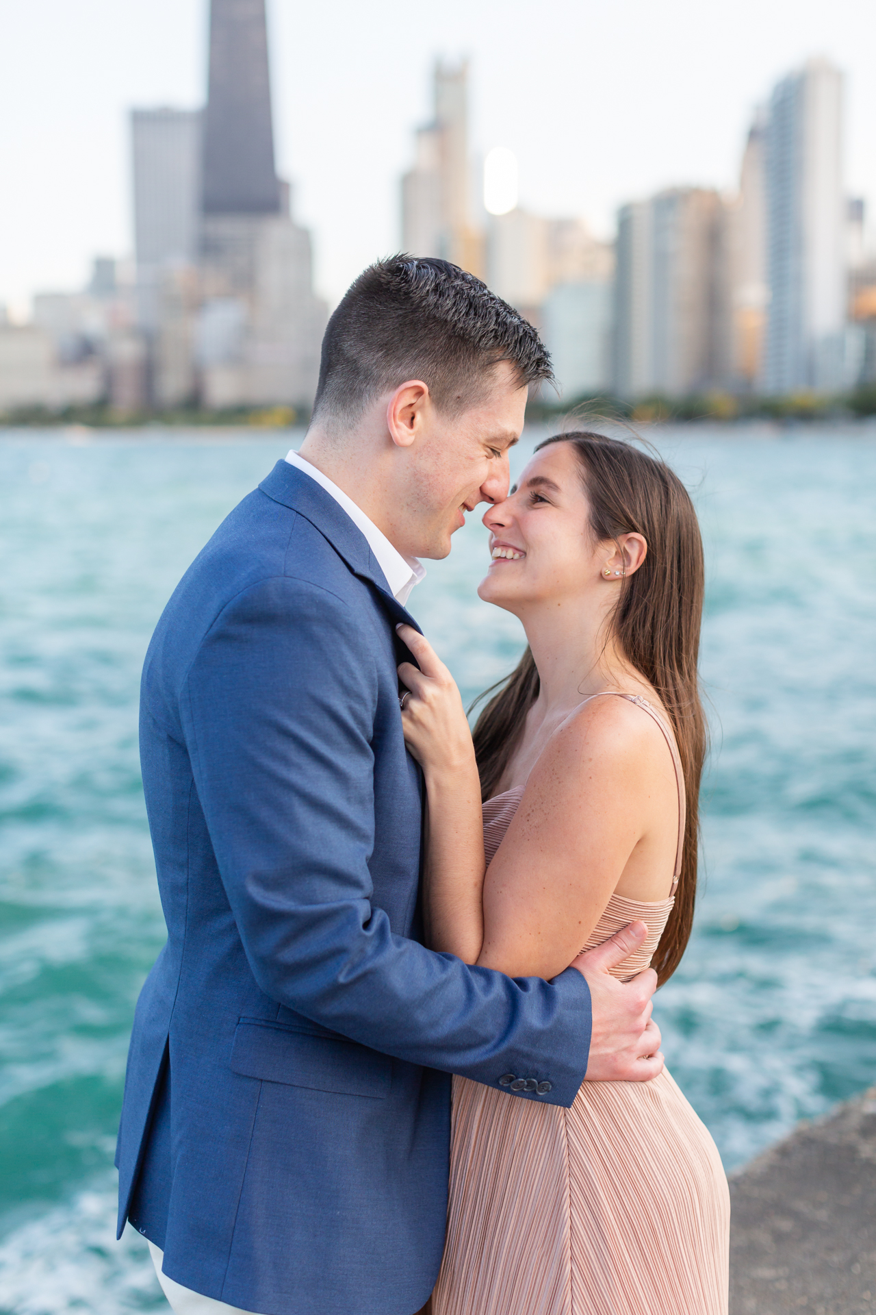 North Avenue Beach Engagement Session | Bridget & Taylor | Photography ...
