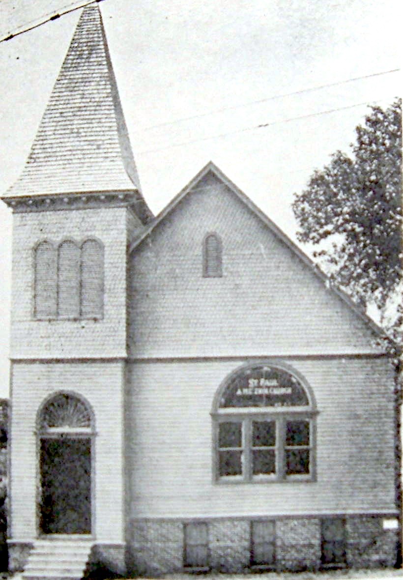 Chipman Center › ARCH Exhibit › St. Paul AME Zion Church
