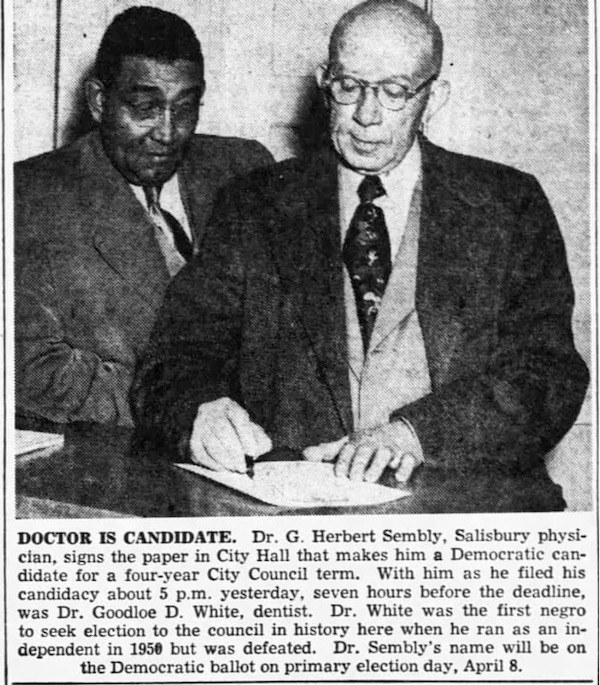 Chipman Center › ARCH Exhibit › Dr. Goodloe Durrett White