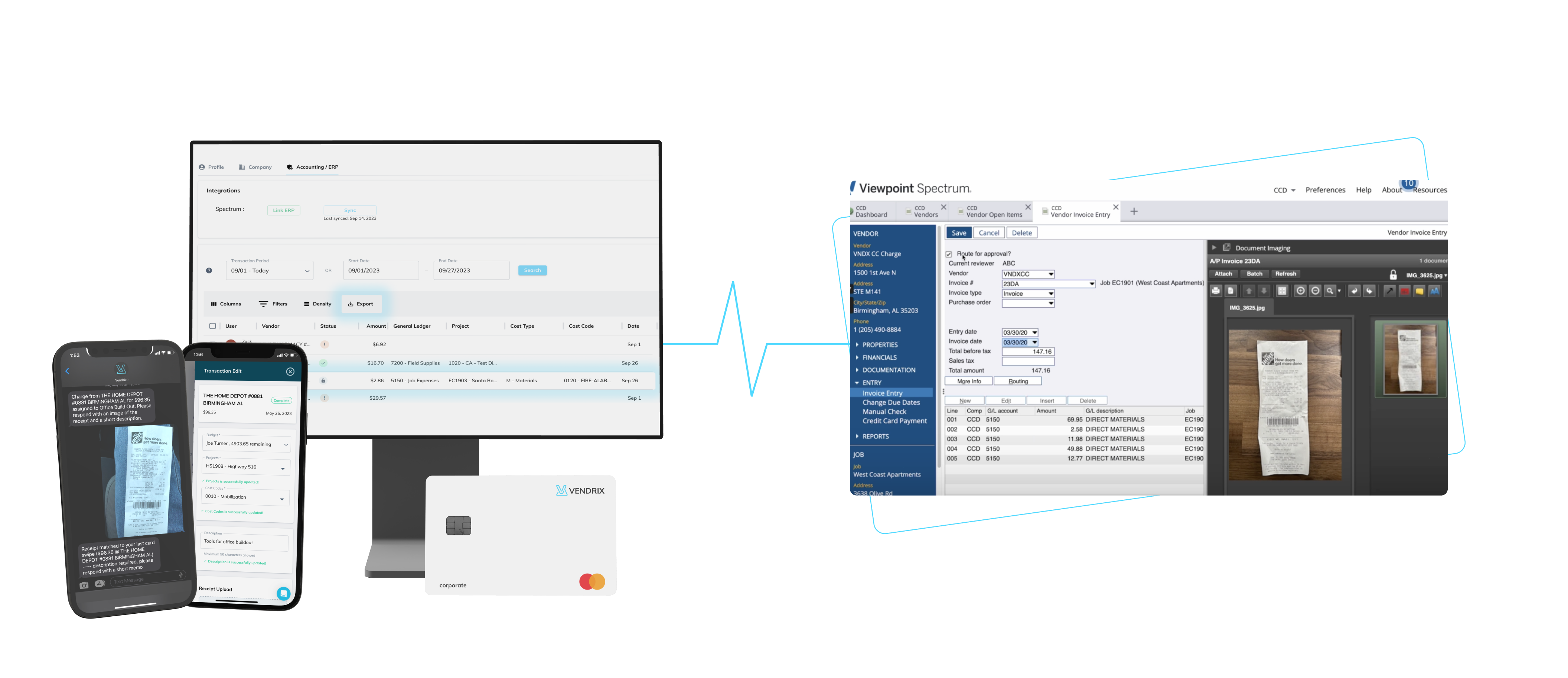 Viewpoint Spectrum Integration with Vendrix corporate cards and expense ...