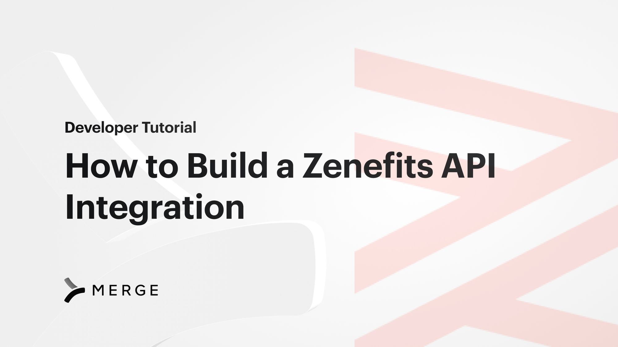 How to Build a Zenefits API Integration: Developer Guide