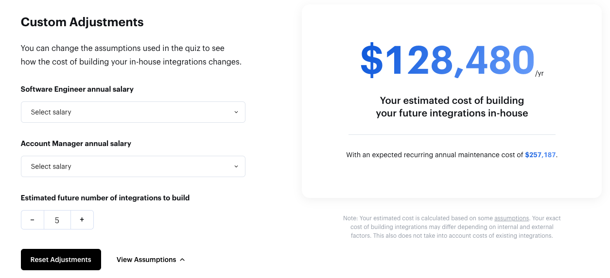 ‍How to calculate the costs of API integrations
