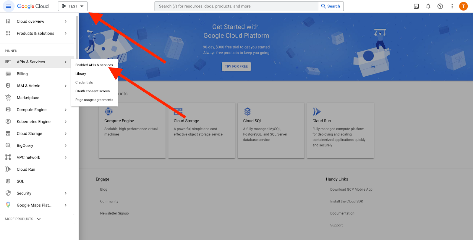 How to access your API key in Google Drive