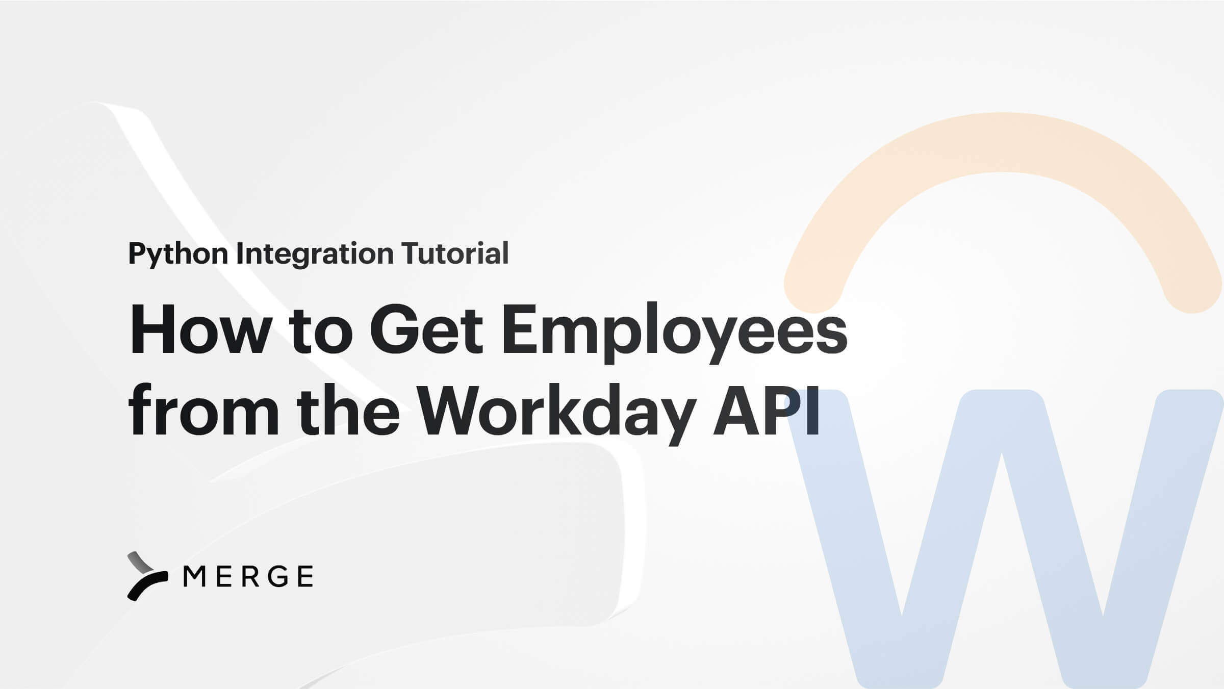 How to GET employees from the Workday API with Python