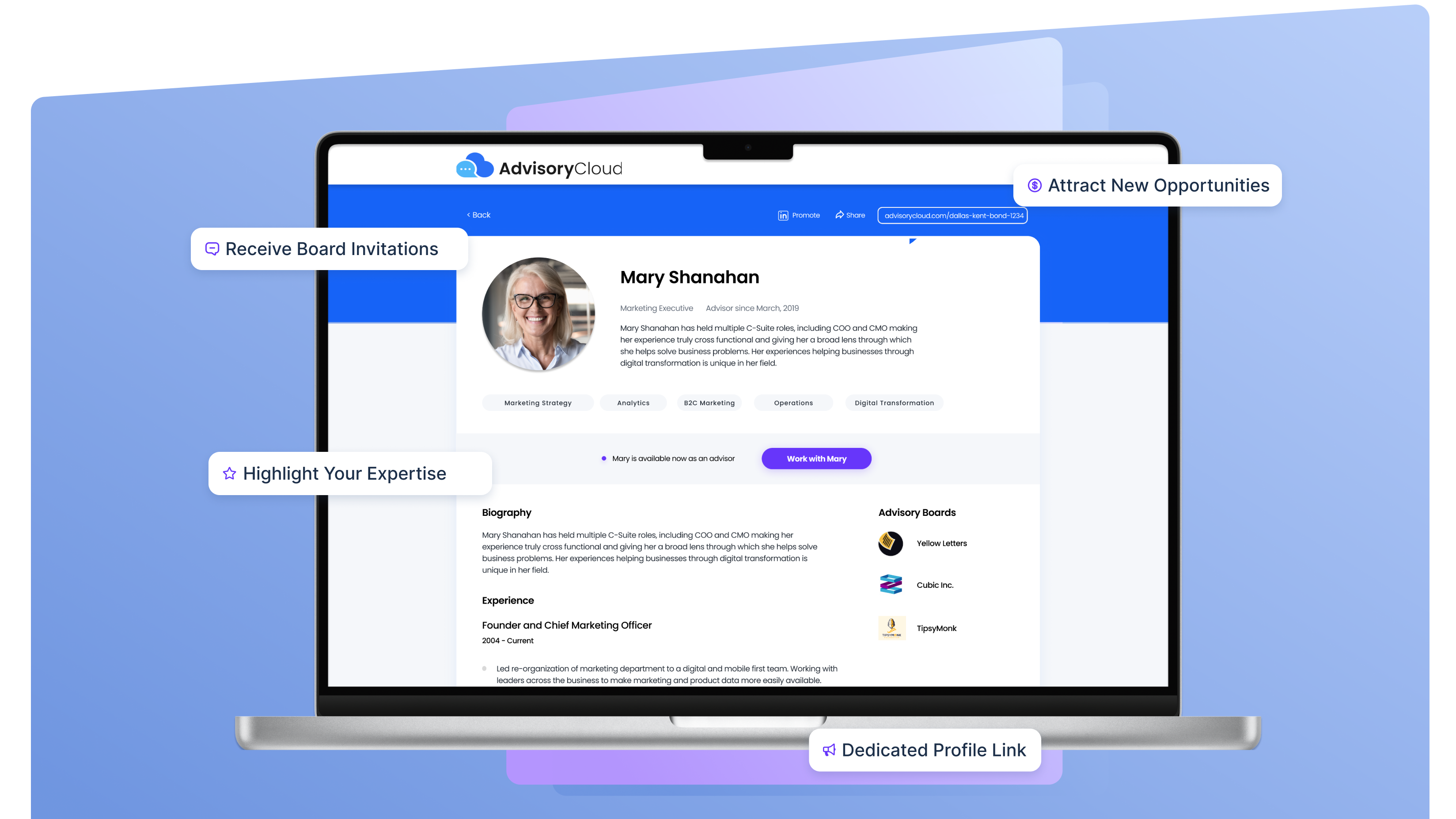 Enhance Your Professional Presence with an Advisor Profile on AdvisoryCloud