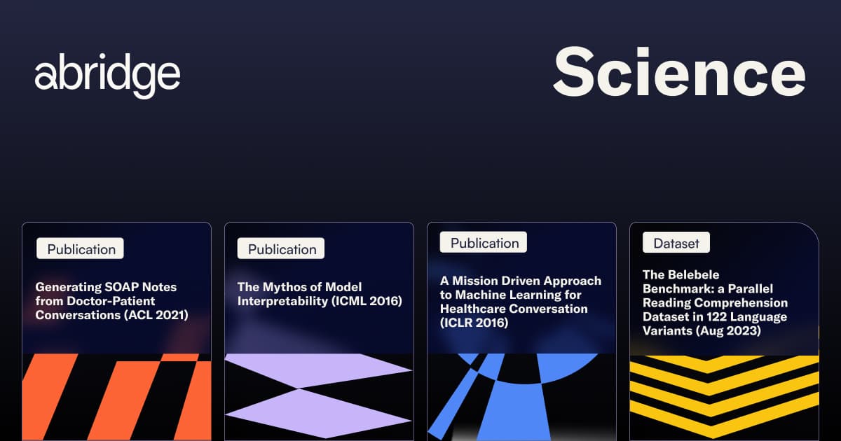 Generative AI | Abridge