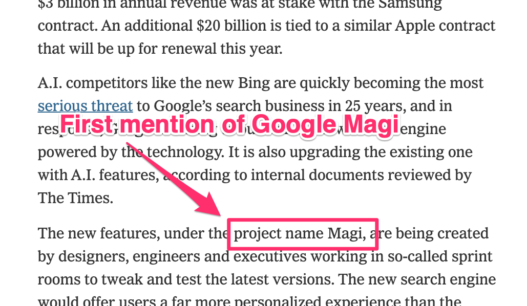 What is Google Project Magi? Key Features, Examples, and Impact on SEO
