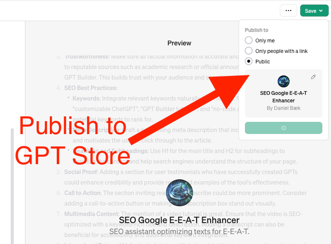 How to Create GPTs in OpenAI's GPT Builder