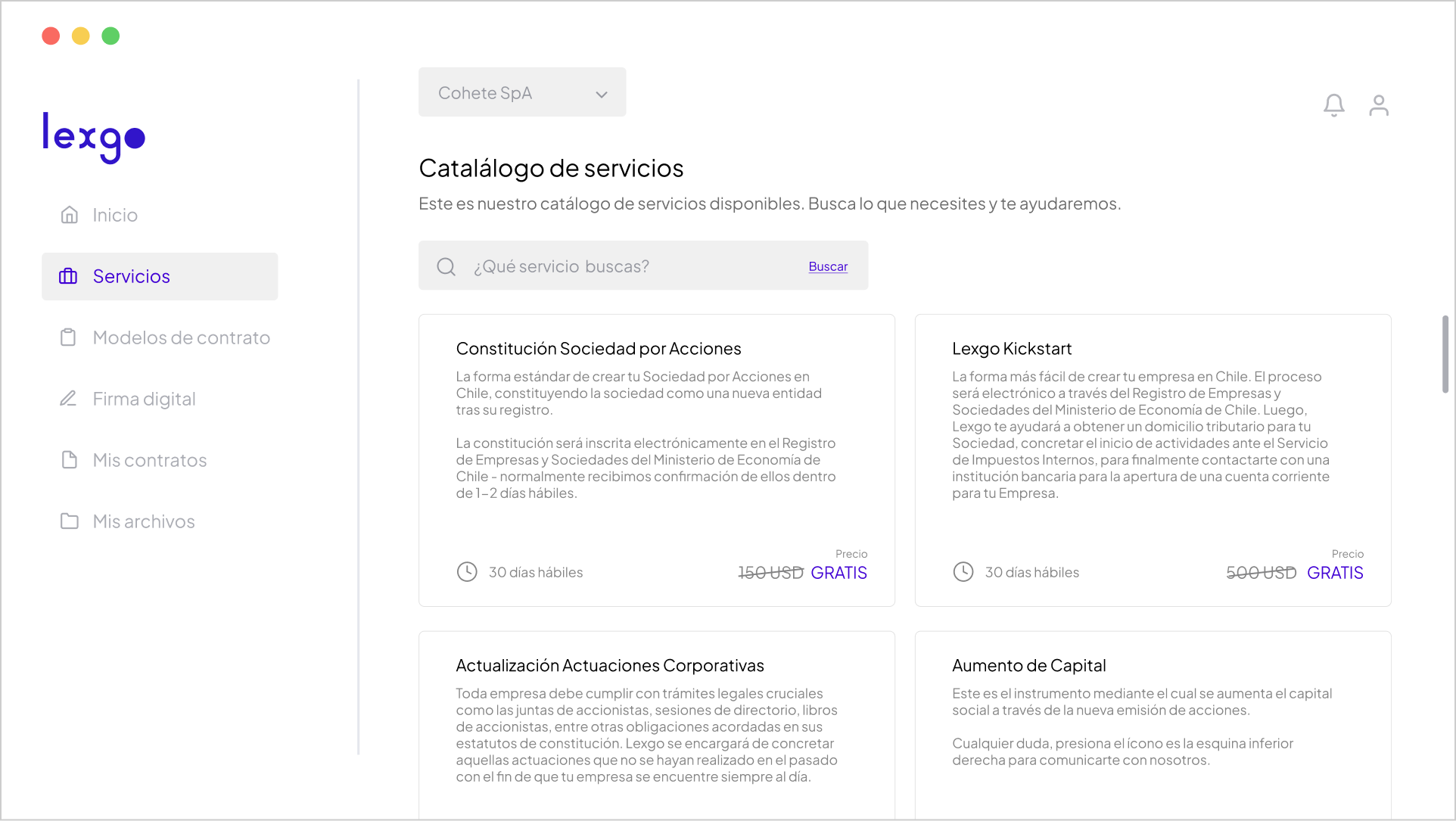 Lexgo | Cómo funciona