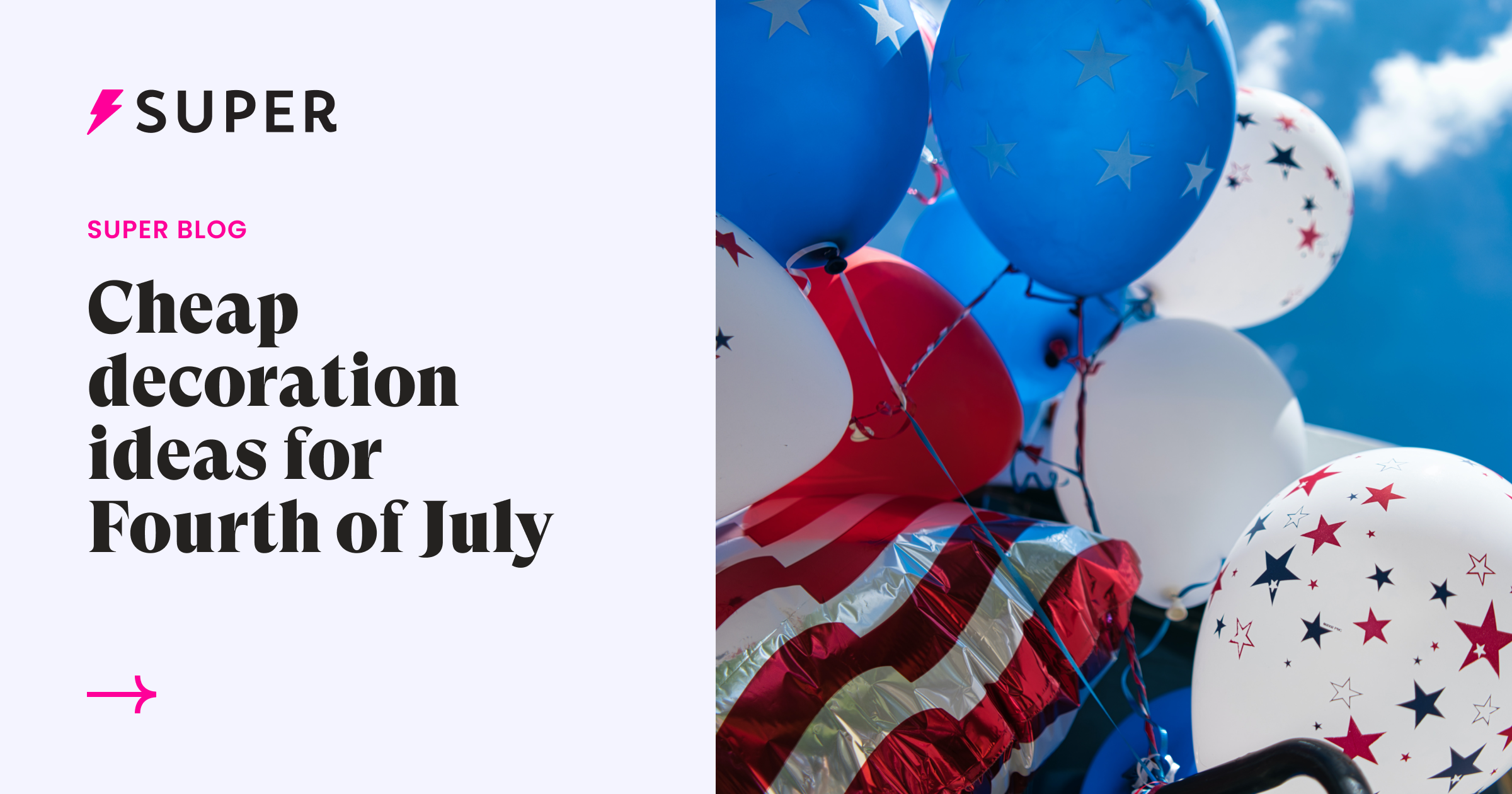 Super Blog Cheap Decoration Ideas For The Fourth Of July