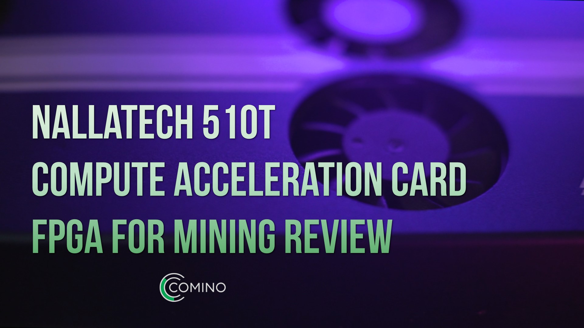 Nallatech 510T Compute Acceleration Card FPGA for mining review ...