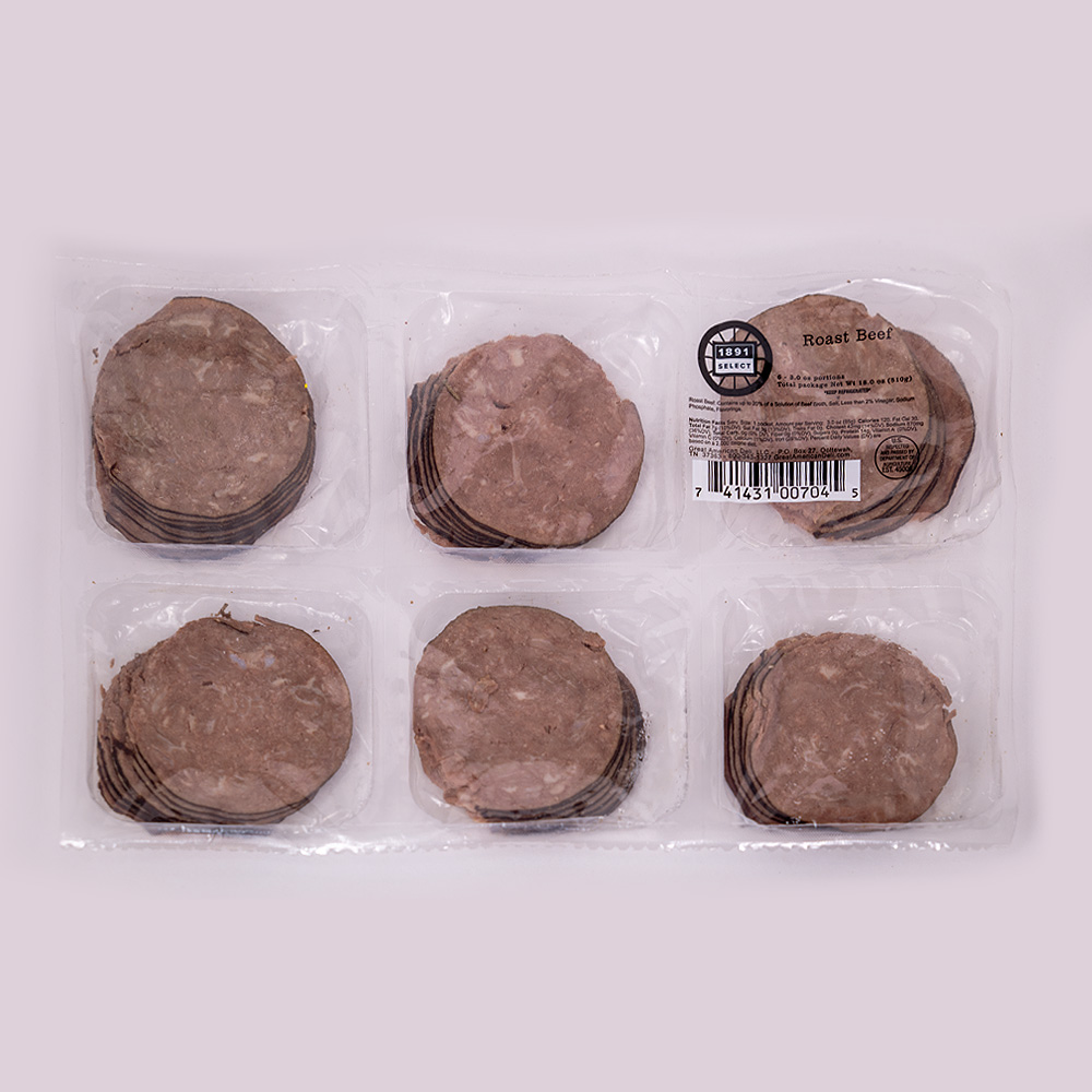 Pre-Portioned Roast Beef - by Great American Deli
