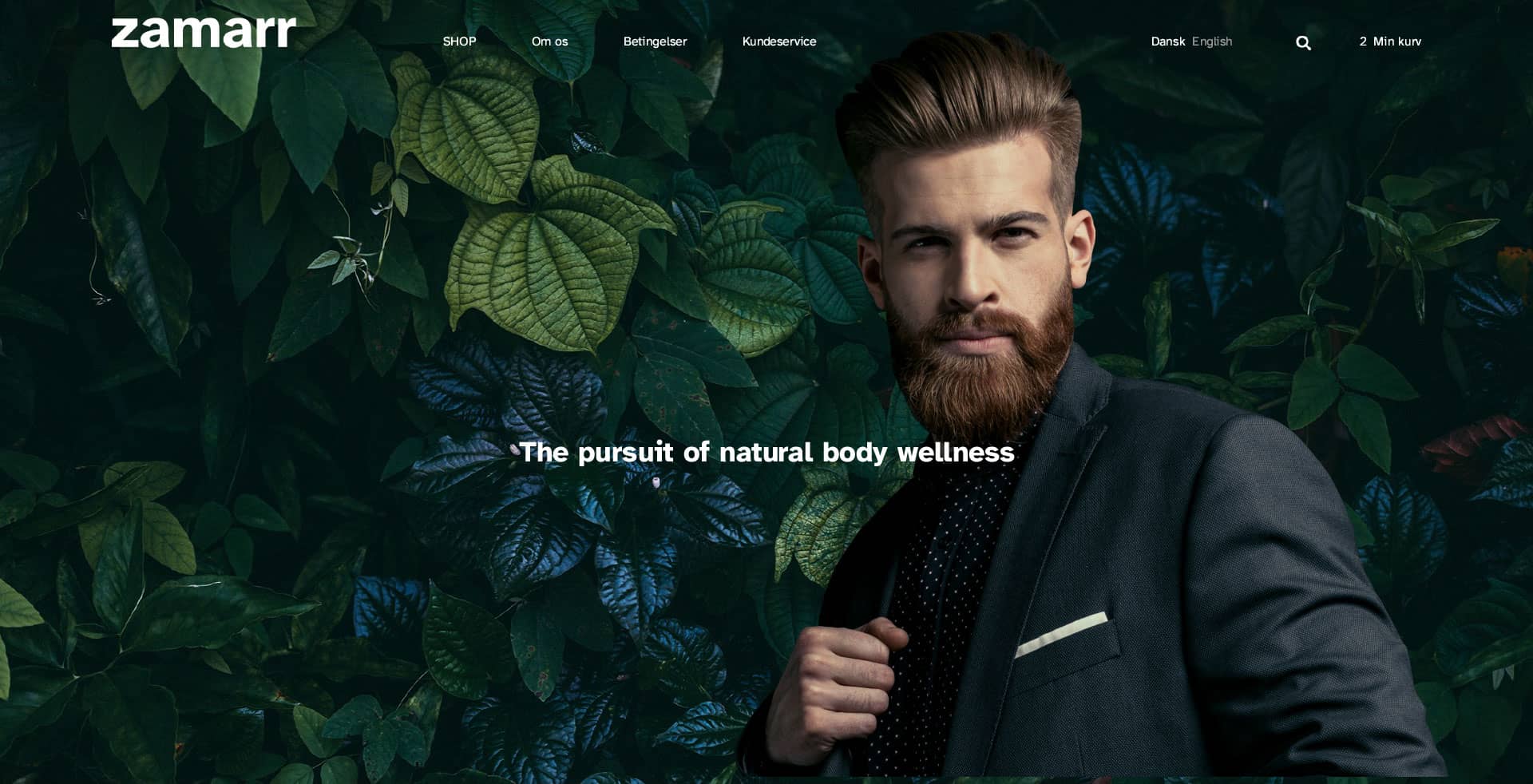 Zamarr.com, ...to enrich the world with nature-based products. — designwerk
