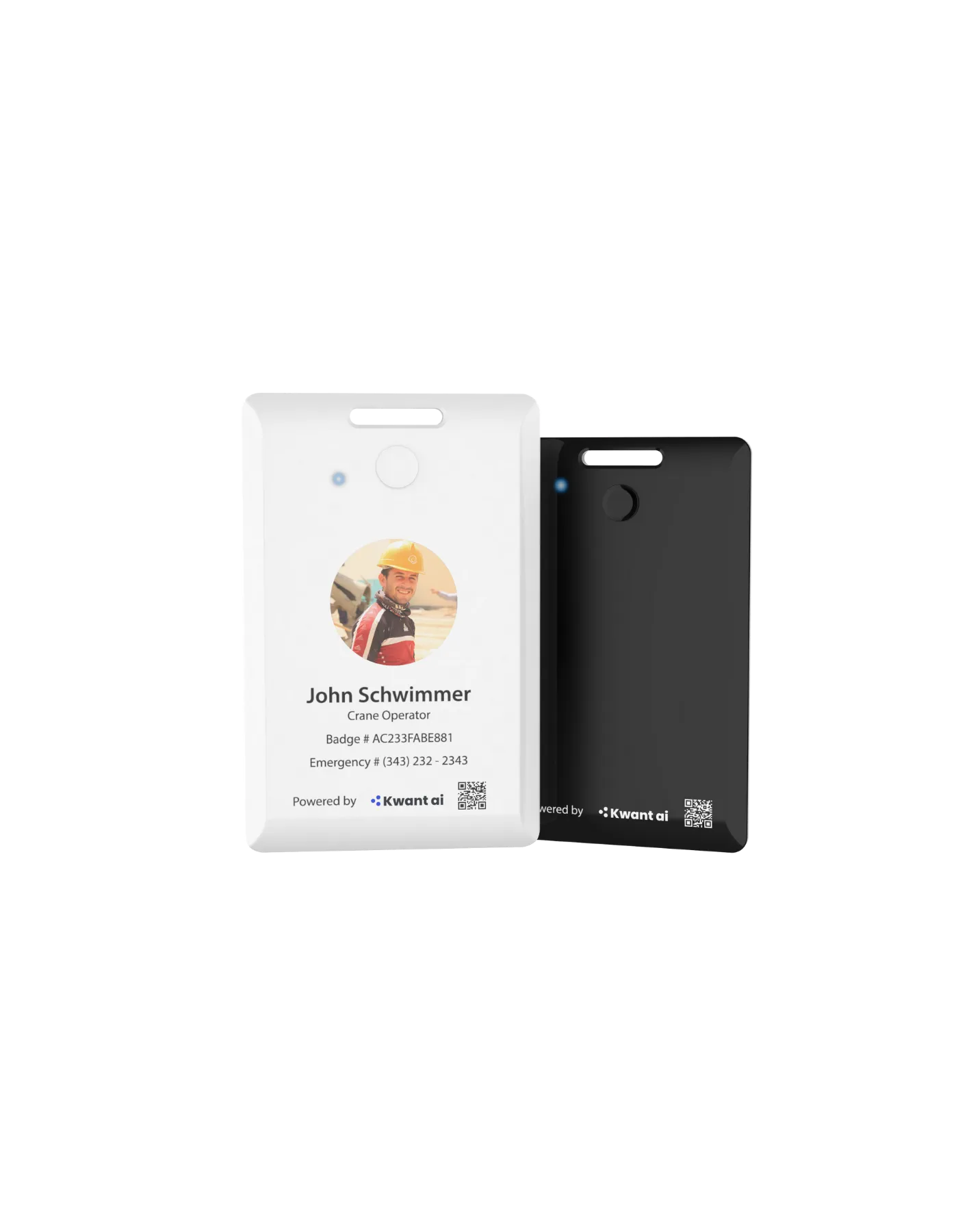Smart Wearable Badges for Construction - Kwant.ai