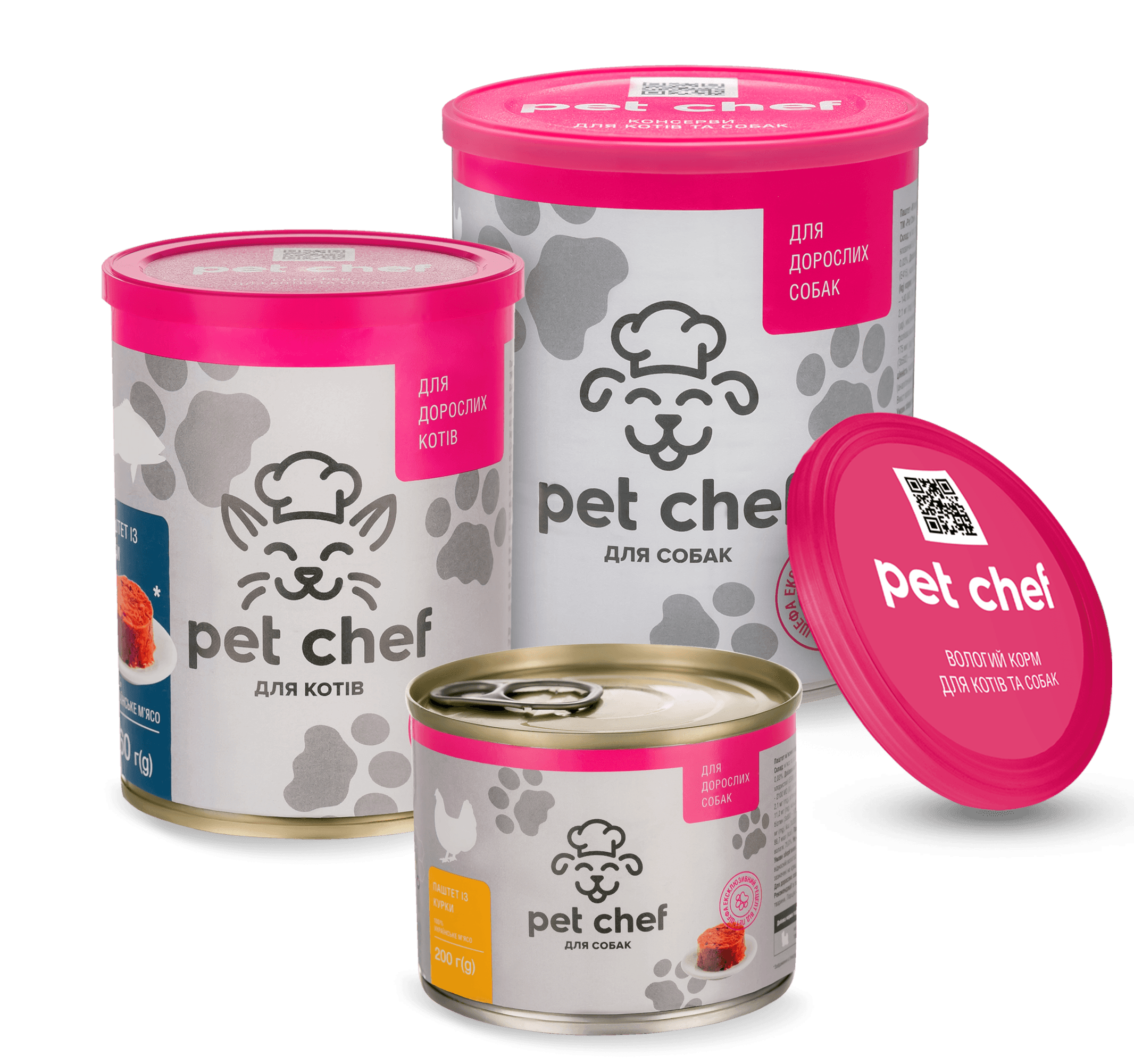 Pet Chef™ - м'ясні паштети для котів та собак
